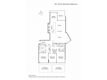 907/250 St Kilda Road, Southbank, Vic 3006 - Property Details